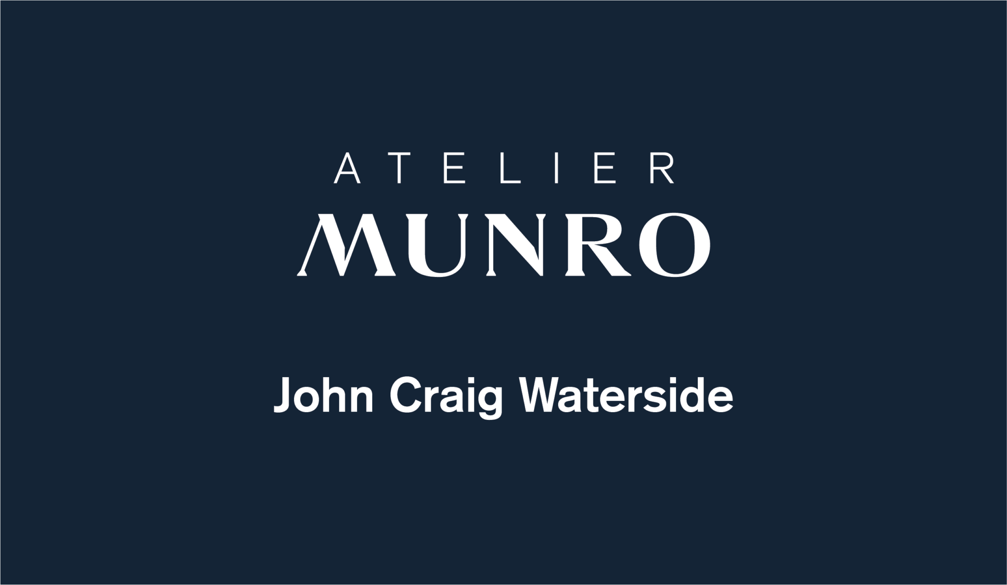 Stores - Atelier Munro